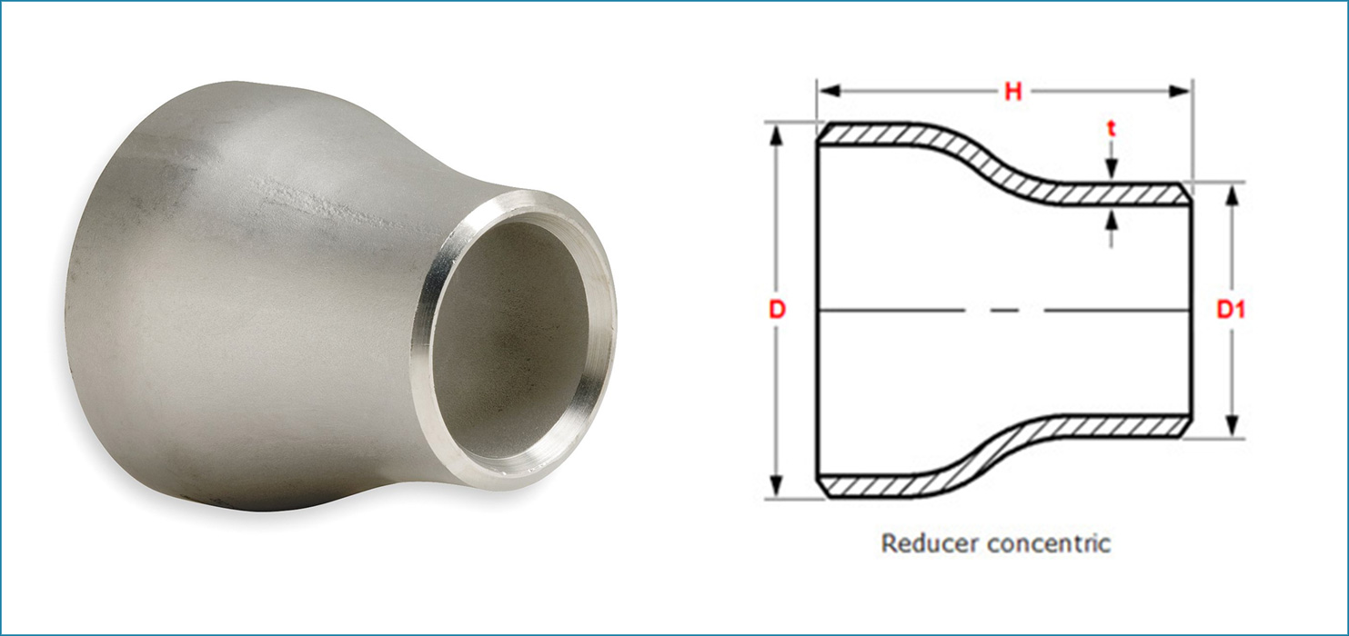 Stainless Steel Concentric Reducer Manufacturer Bhavik Tubes Corporation